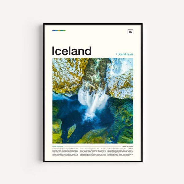 Iceland Poster - Etsy
