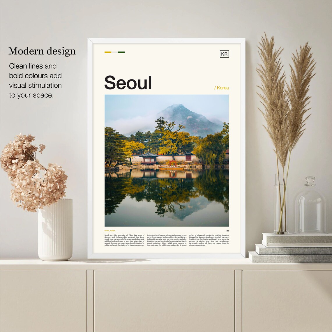 Seoul Poster Seoul Print Seoul Wall Art Seoul Art Seoul - Etsy