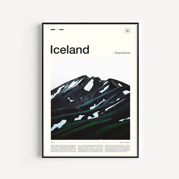 Iceland Poster - Etsy
