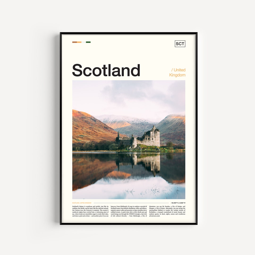 Scotland Poster, Scotland Print, Scotland Photography, Scotland Wall ...