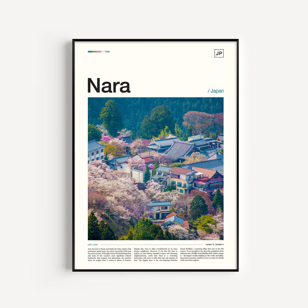 Nara Wall Art, Nara Print, Nara Poster, Nara Artwork, Japan Print, Nara ...