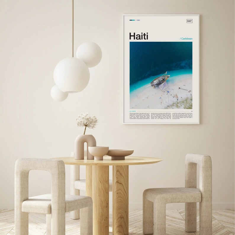 Haiti Print Haiti Poster Haiti Wall Art Haiti Travel Haiti - Etsy