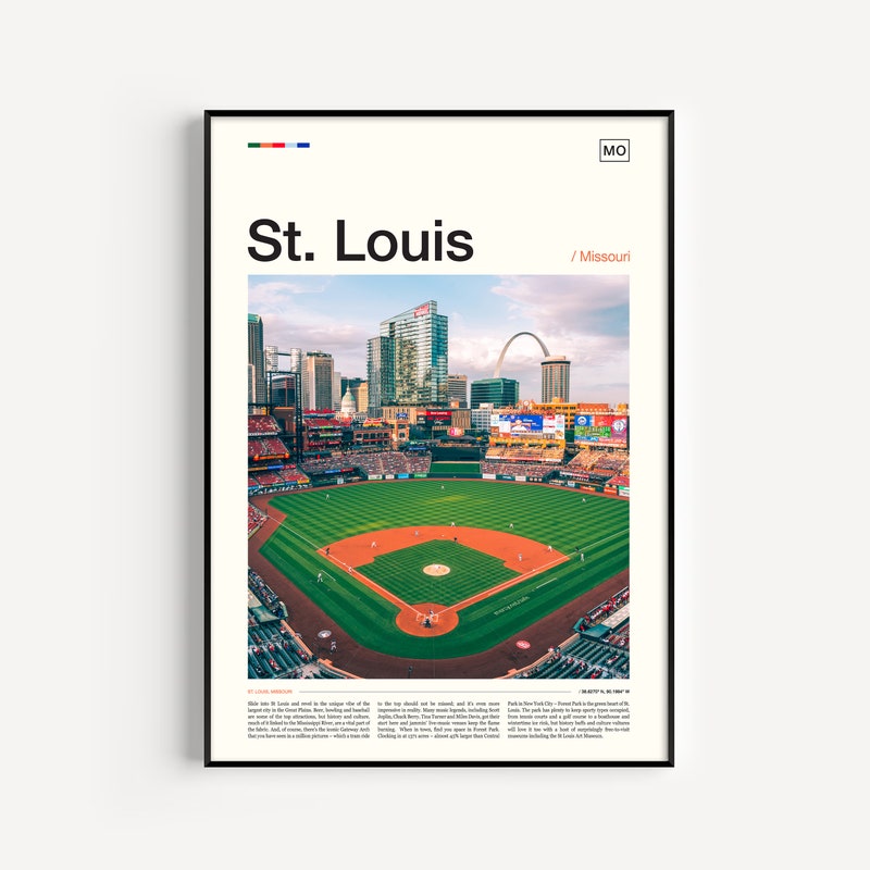 St Louis Poster - Etsy