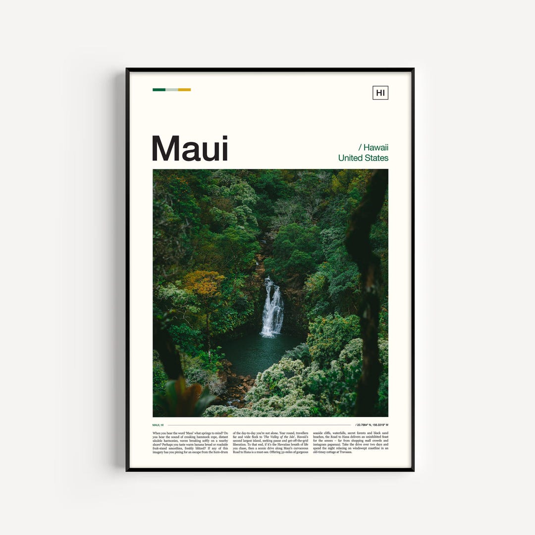 Maui Print, Maui Poster, Maui Art Print, Maui Photo, Maui Wall Art ...