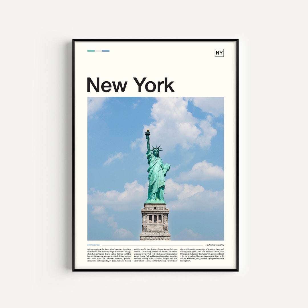 New York Print, New York Poster, New York City Poster, New York City ...