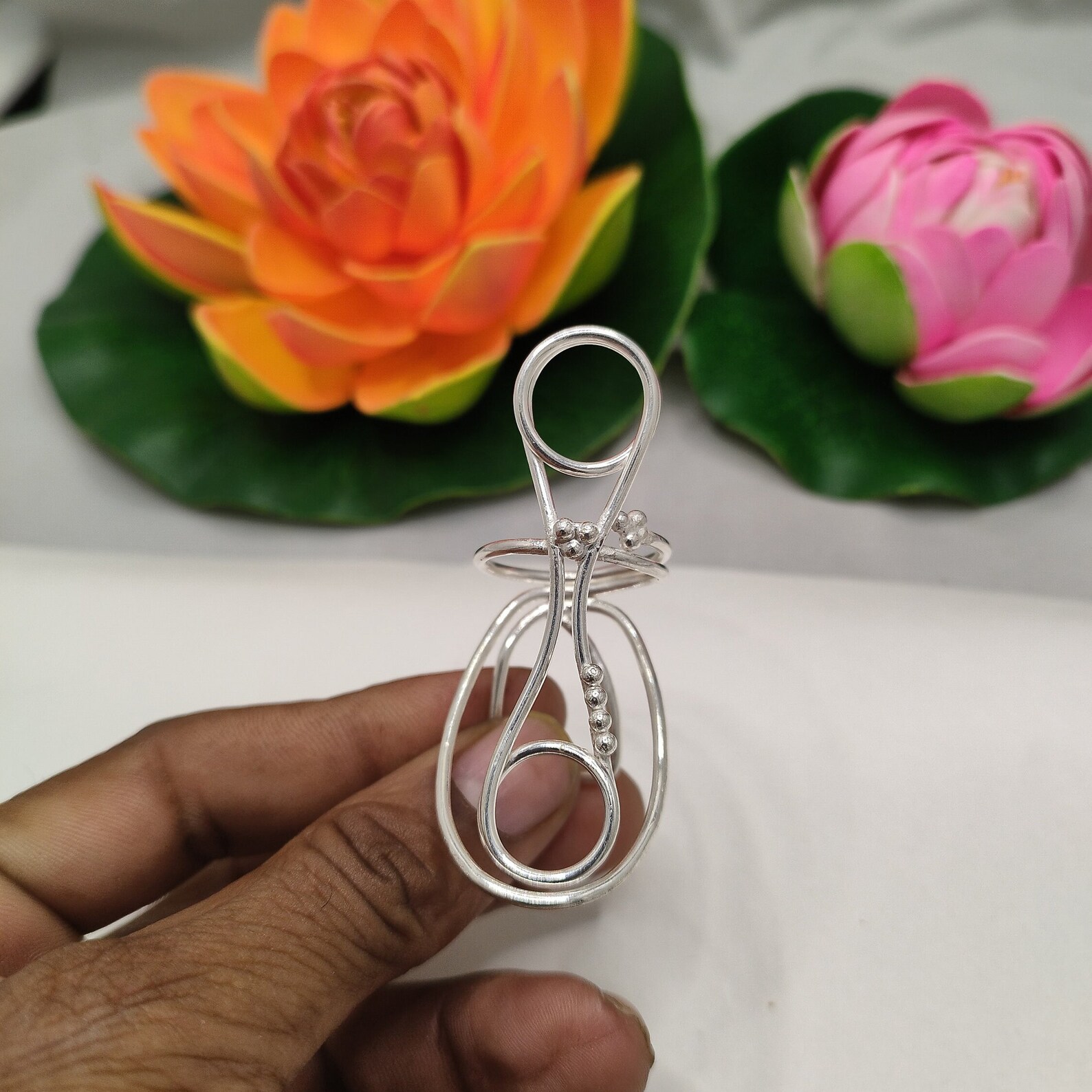 925 Silver Thumb Splint Ring: MCP Hyper Extension, Arthritis, Trigger ...
