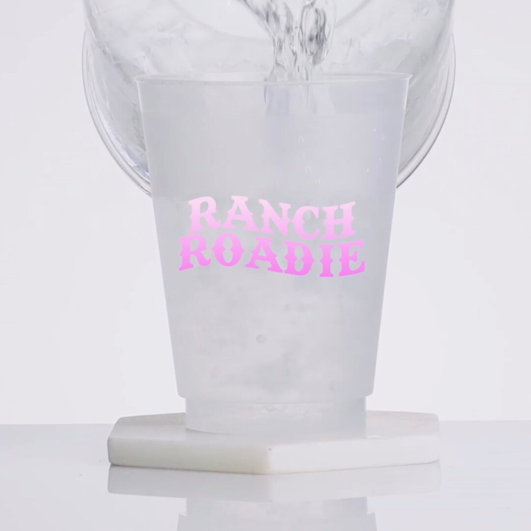 Color Changing ranch Roadie Frost Flex Cup 16oz 10 Packs Ready to Ship ...
