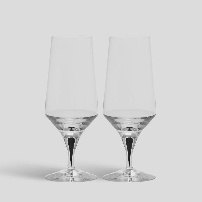 Engraved Crystal Beer Glass Set, Handcrafted in Sweden, Best Brother ...