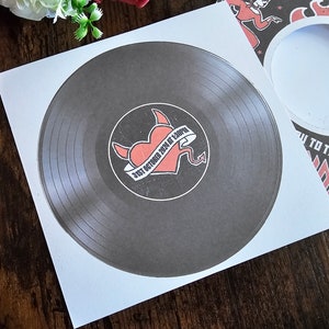 Personalised Halloween, Devil Tattoo, Rockabilly Album, Record Inspired ...