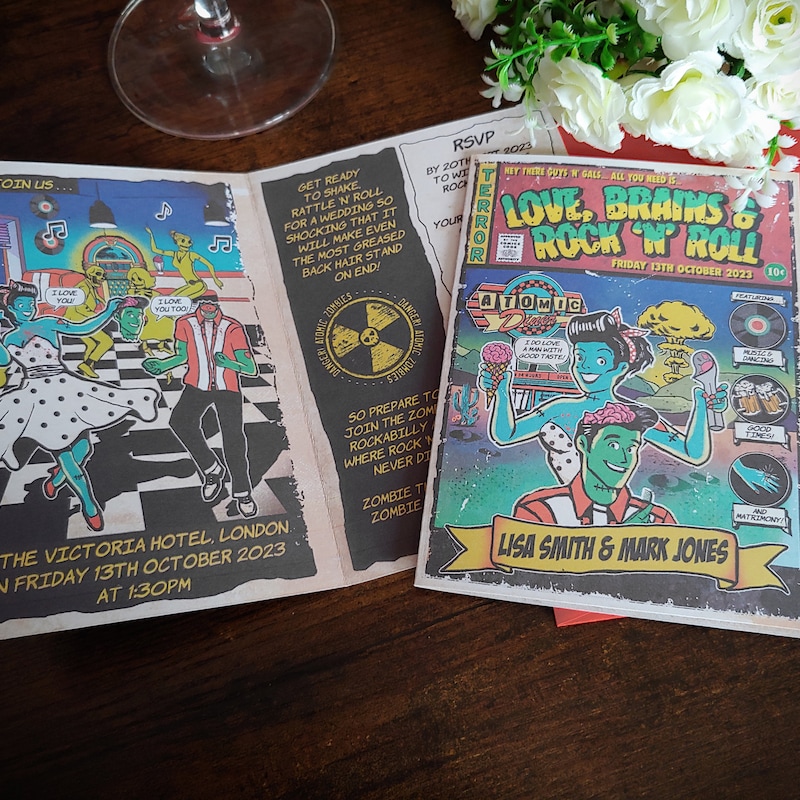 Fallout Invitation - Etsy