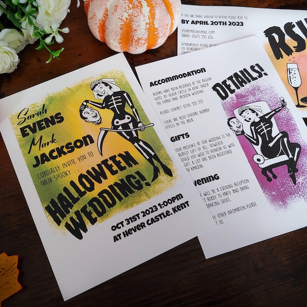 Friday the 13th Wedding Card - Etsy