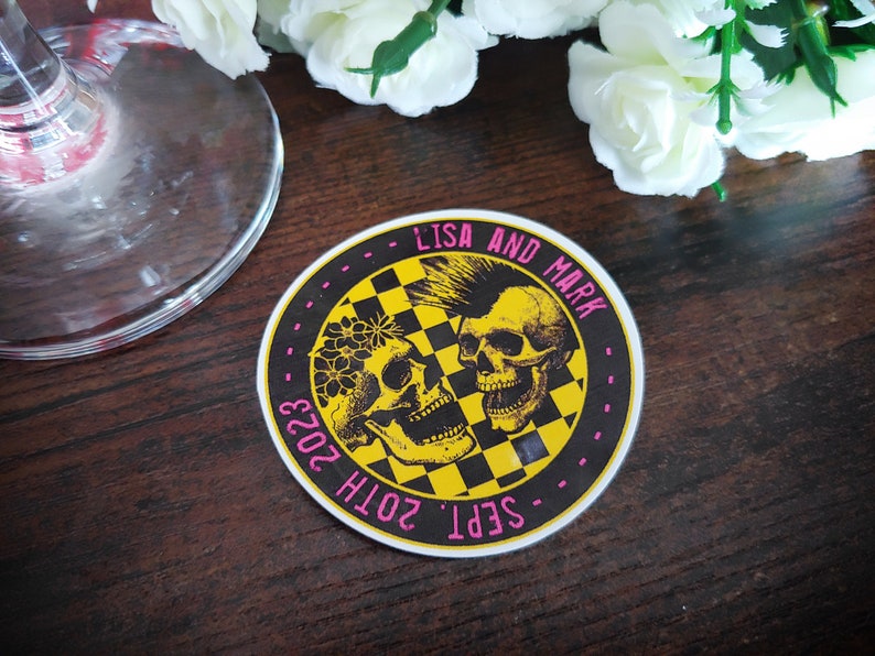 Personalised Punk Rock Album Record Inspired Wedding Invite - Etsy