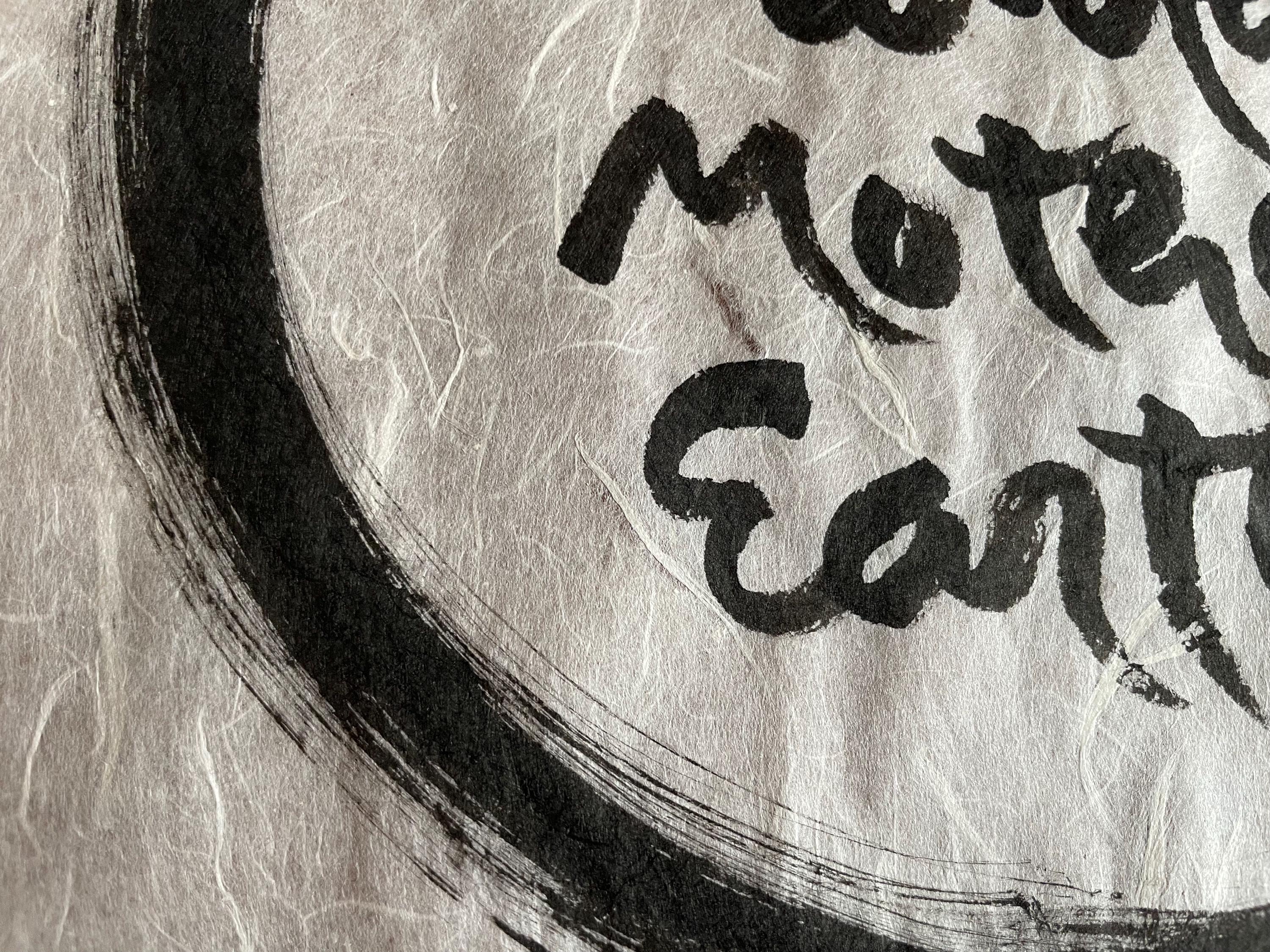 I AM IN LOVE With Mother Earth Enso Zen-circle Buddhist Wall Art Decor ...