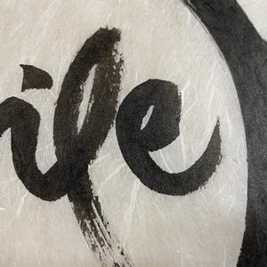 SMILE | in Enso Zen-circle Buddhism | Zen Buddhist Wall Art Decoration ...