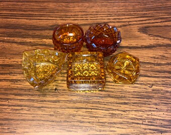 Amber Salt Cellar - Etsy