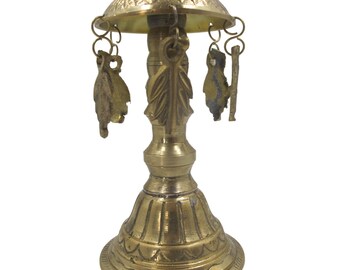 Brass Oil Lamp - Etsy UK
