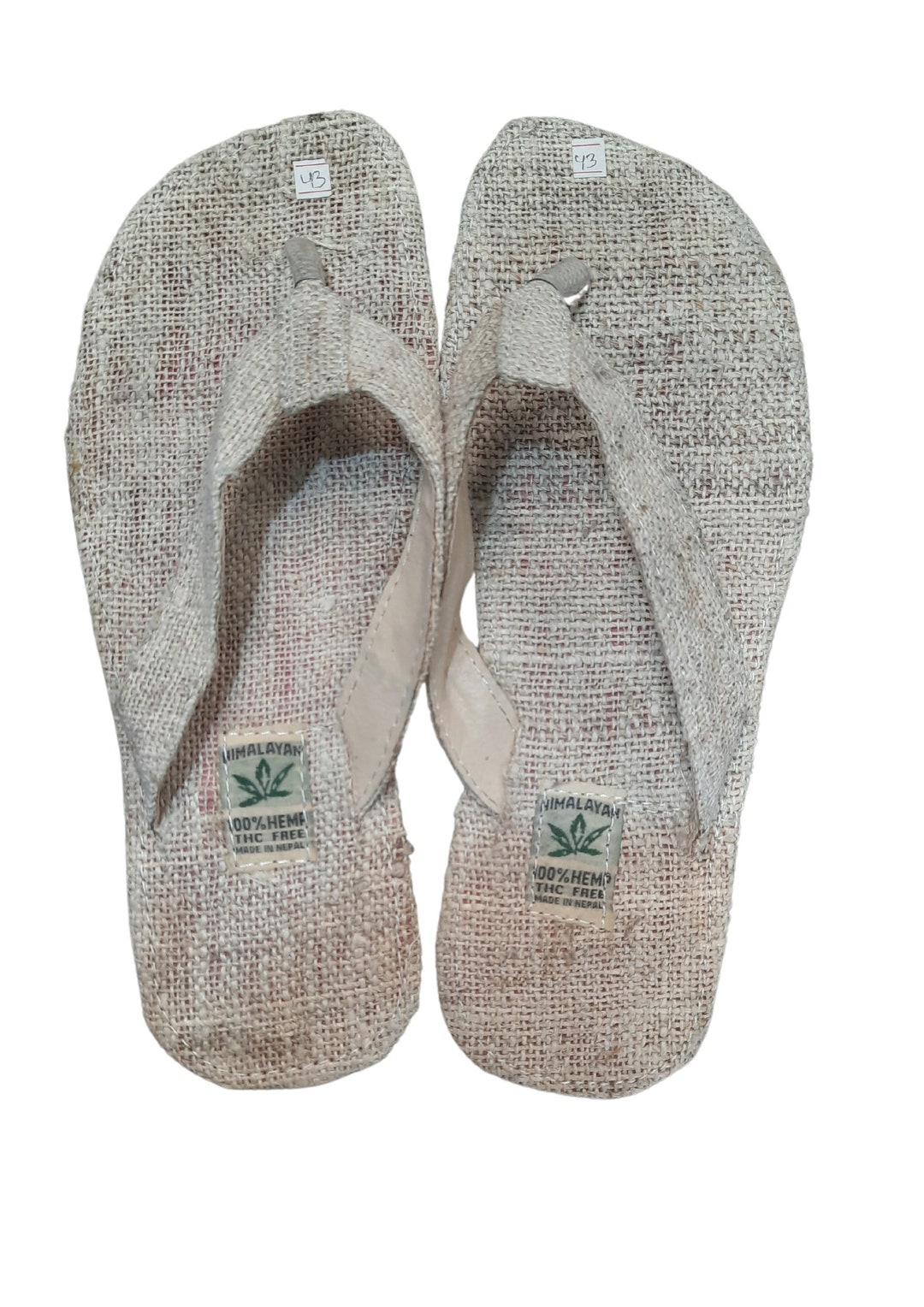 Hemp Slipper, Flip Flops, Slippers Made in Nepal, Eco-friendly, UK ...