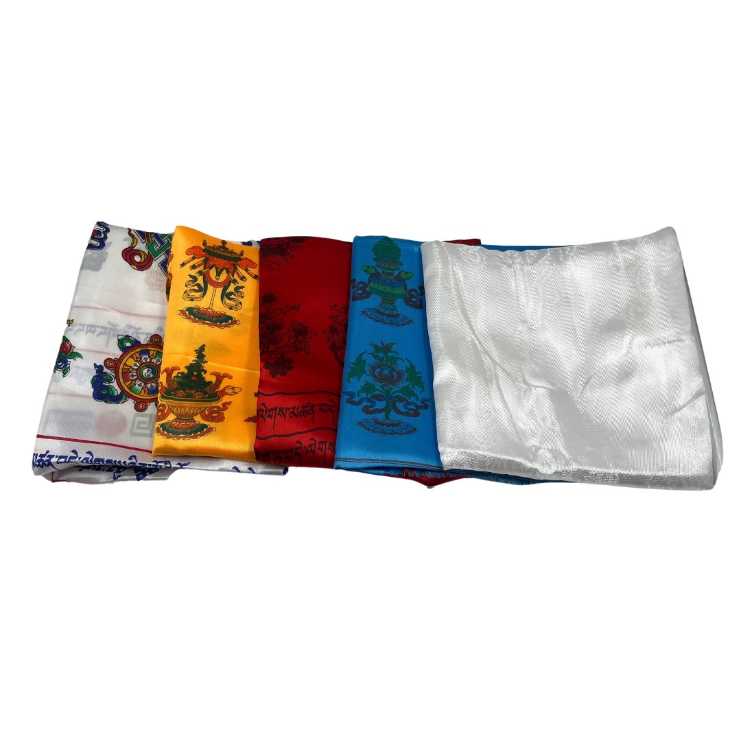 Tibetan Khada/khata, Dhaka Khada, Silk Khada Traditional Ceremonial ...