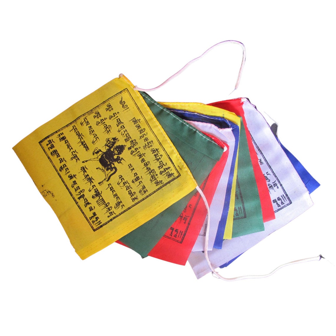 Tibetan Buddhist Prayer Flag, Wind Horse. 133cm Approx. Long UK Stock ...