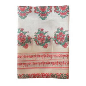 Tibetan Khada/khata, Dhaka Khada, Silk Khada Traditional Ceremonial ...