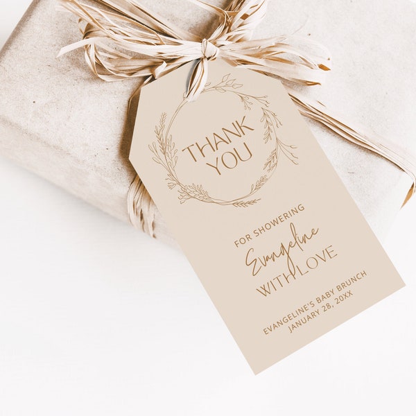 Favor Hang Tags - Etsy