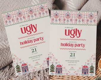 Tacky Holiday Card - Etsy