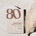 80th Birthday Invitation With Photo Digital 80th Birthday Party Invite ...