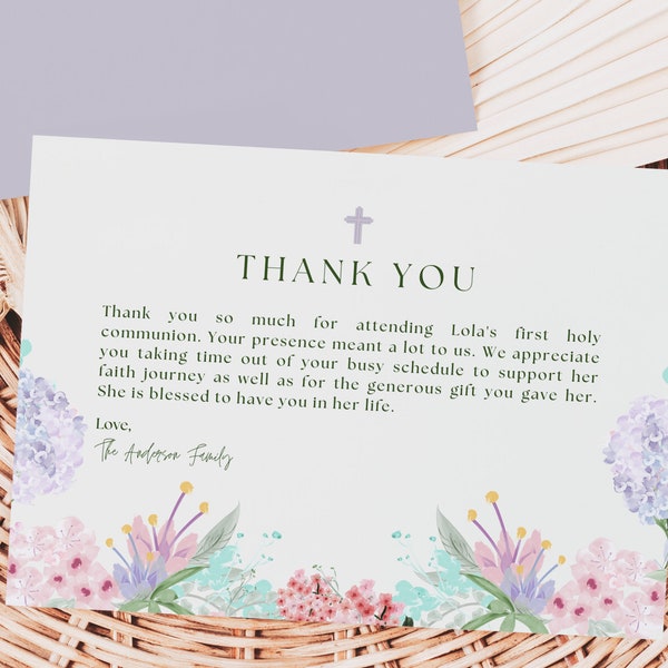Communion Thank You - Etsy