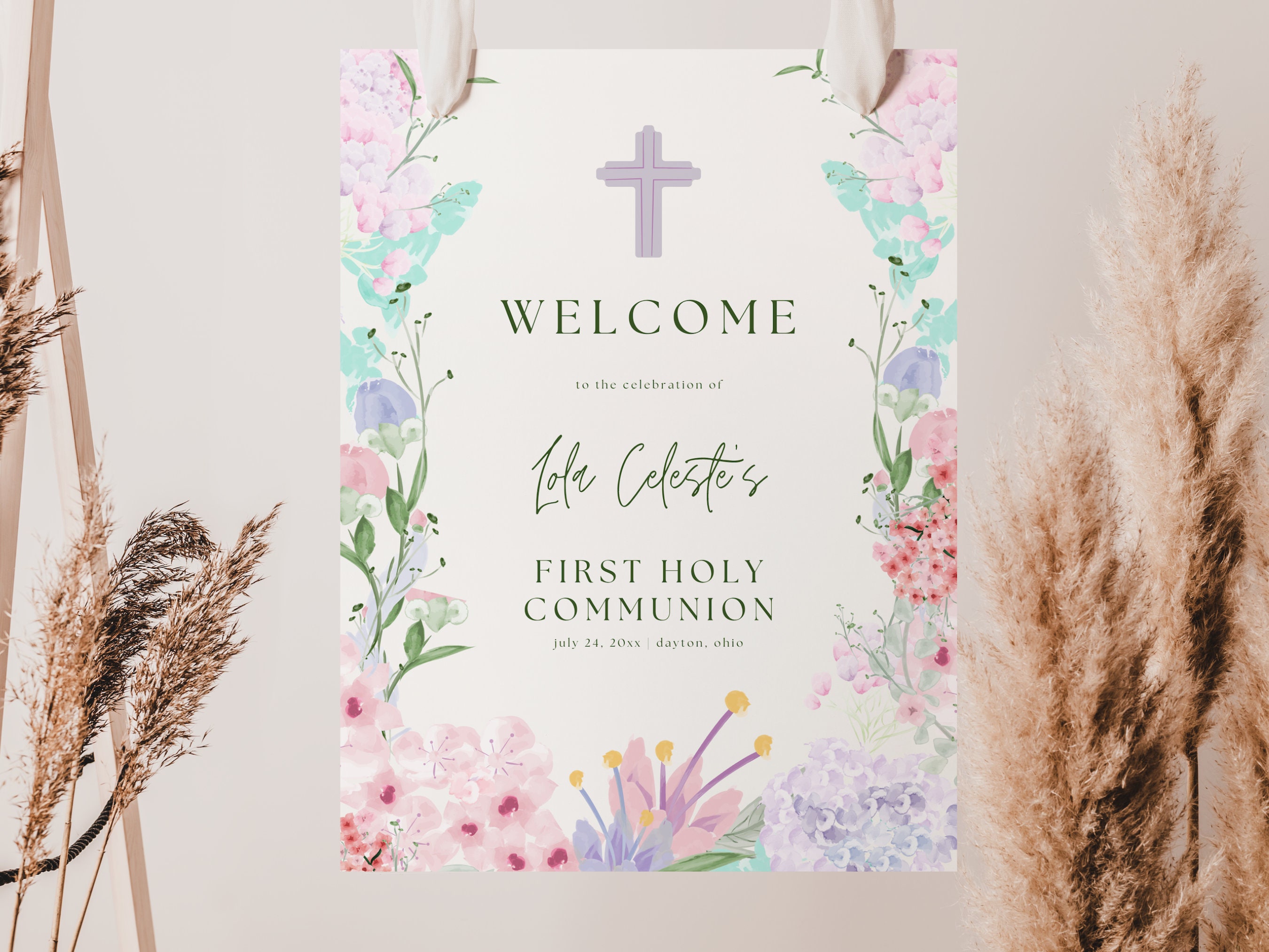 First Communion Symbols Templates