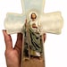 Saint St. Jude Wooden Wall Cross Religious San Judas Tadeo Cruz Baptism ...