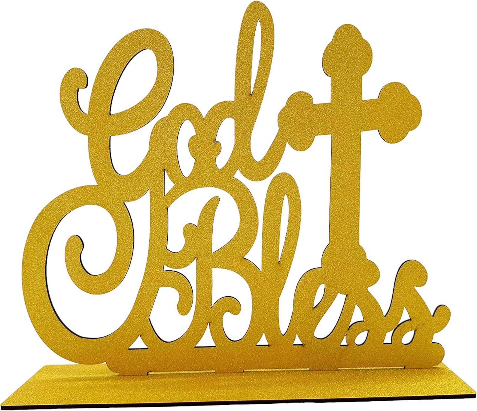 God Bless Wooden Table Centerpiece First Communion Baptism - Etsy