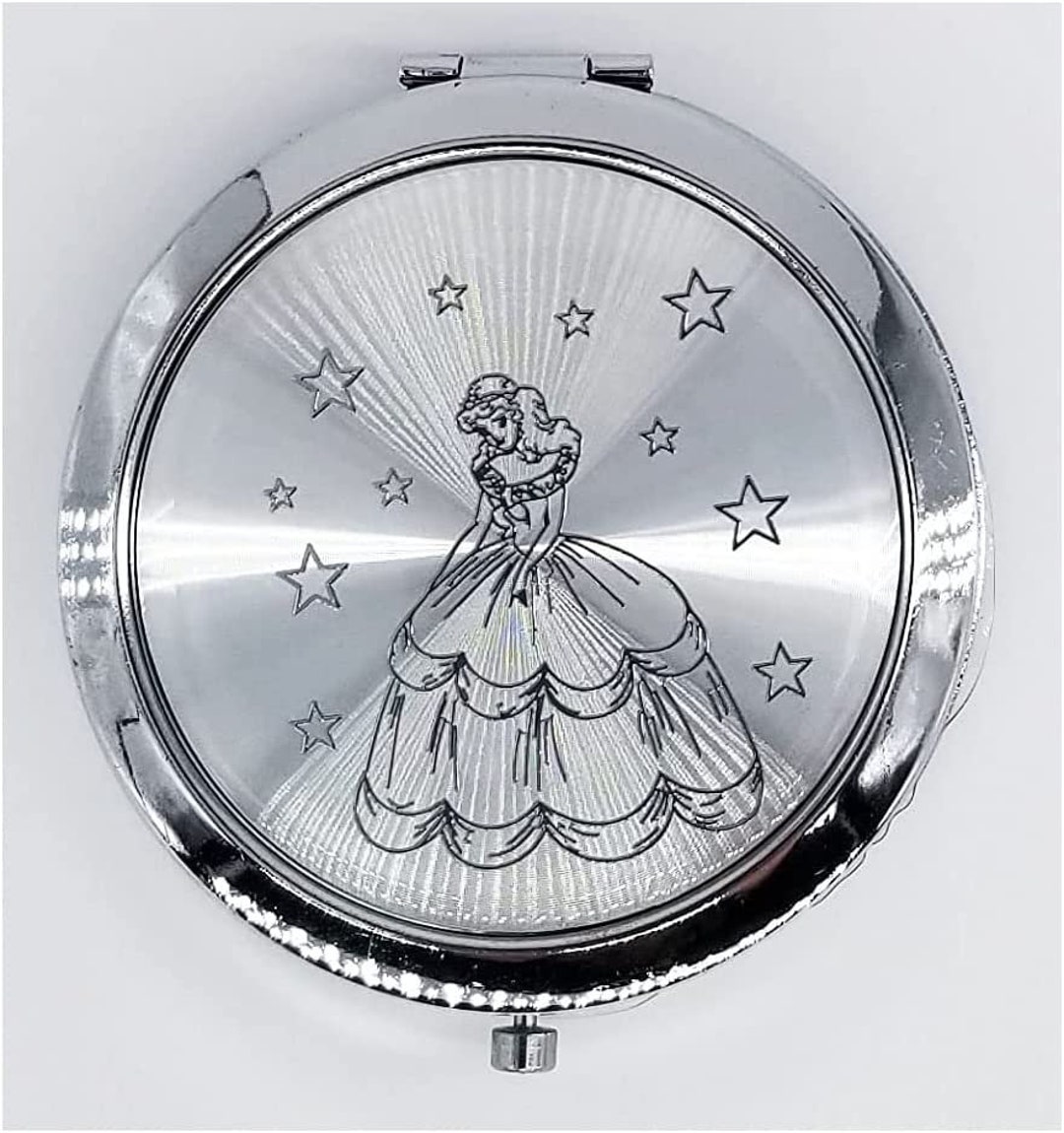 12PCS Quinceanera Compact Round Hand Mirror Sweet 15 Design With ...