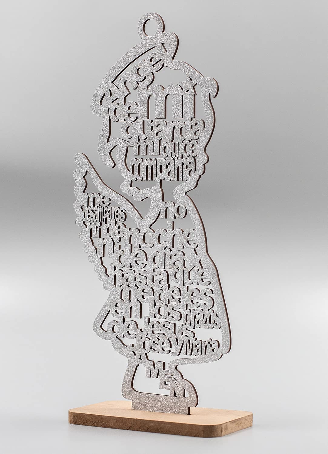 12 Guardian Angel Wings 12 Inches Wood With Stand Laser Cutout | Etsy