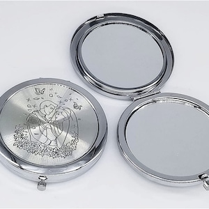 12 PCS Cinderella and Prince Wedding Party Favor Mirrors -recuerdos ...