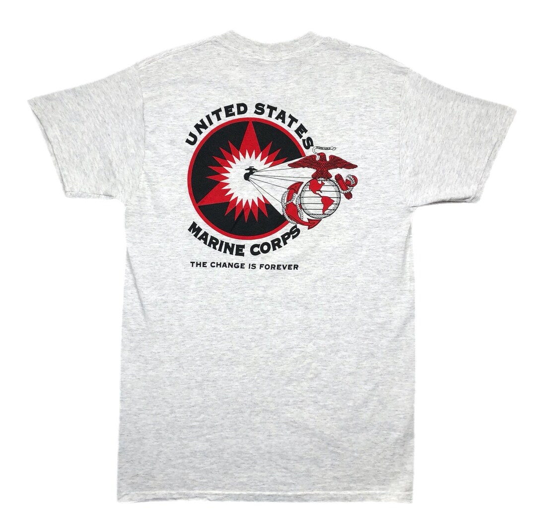Vintage 90s USMC Military Style Graphic T-shirt Size (medium/large) - Etsy