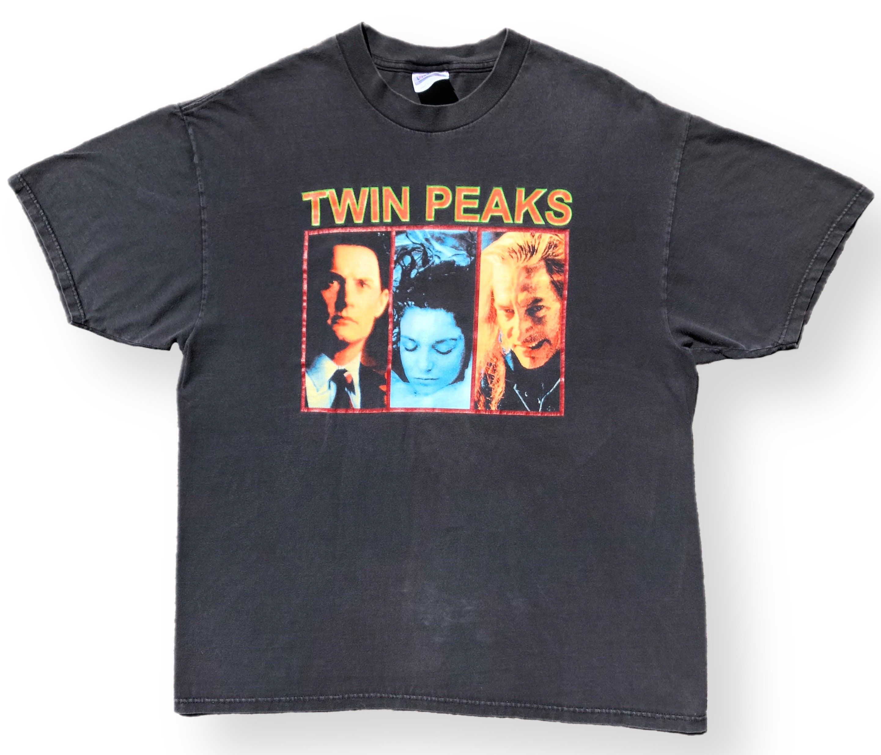 RARE Vintage 90s Twin Peaks David Lynch TV Show Cast Graphic - Etsy