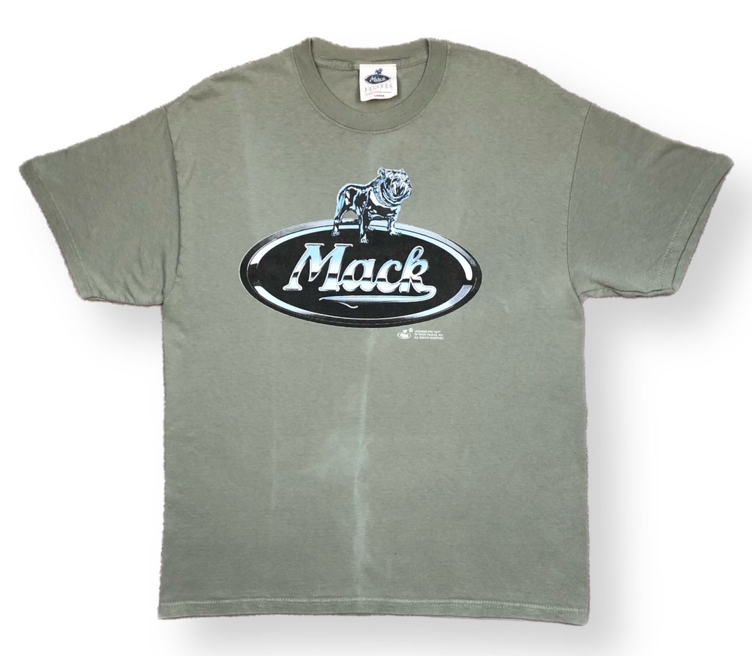 Vintage 90s Mack Trucks built Like a Mack Truck Bulldog Basics Chrome ...