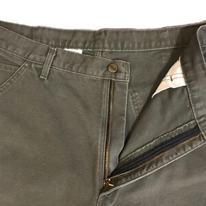 Vintage 90s Carhartt Olive Green Cargo Work Pants Size W36 L34 - Etsy