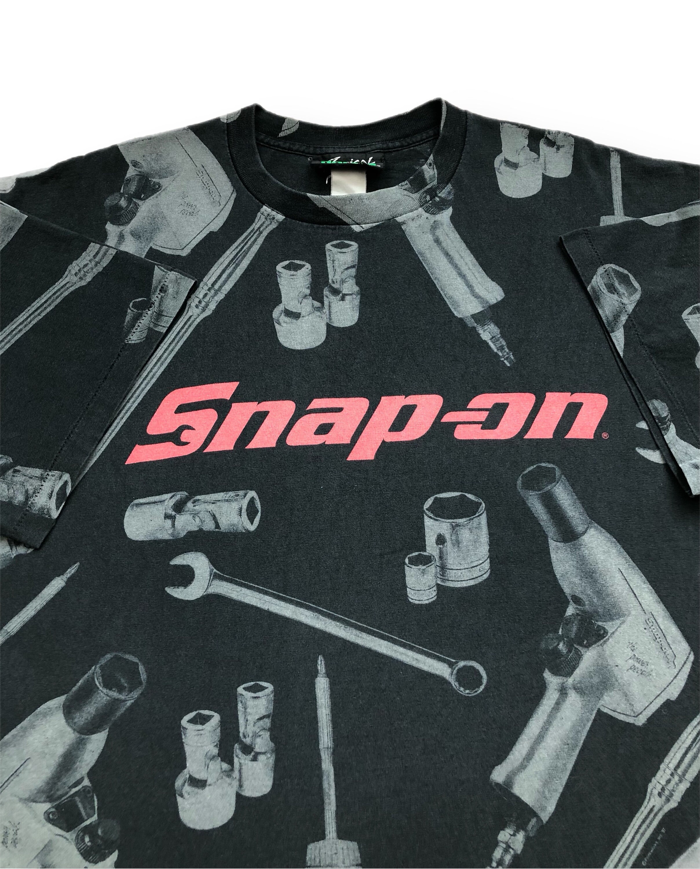 Vintage 1997 Snap-on Made in USA All Over Print Racing/tools Graphic T-shirt Size XL - Etsy