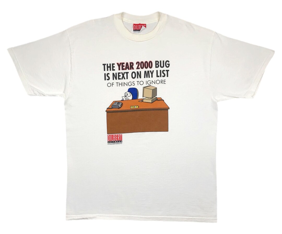 Vintage 2000 Dilbert Comic Strip the Year 2000 Bug is Next on My List ...