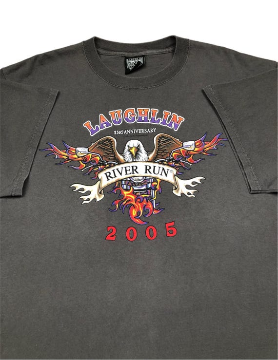 Vintage 2005 Laughlin River Run Motorcycle Rally Doub… - Gem