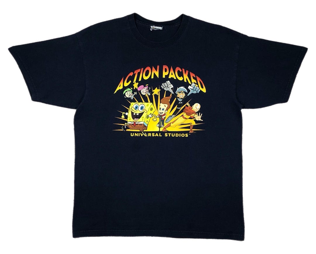 Vintage Y2K Universal Studios Nickelodeon “action Packed” Jimmy Neutron ...