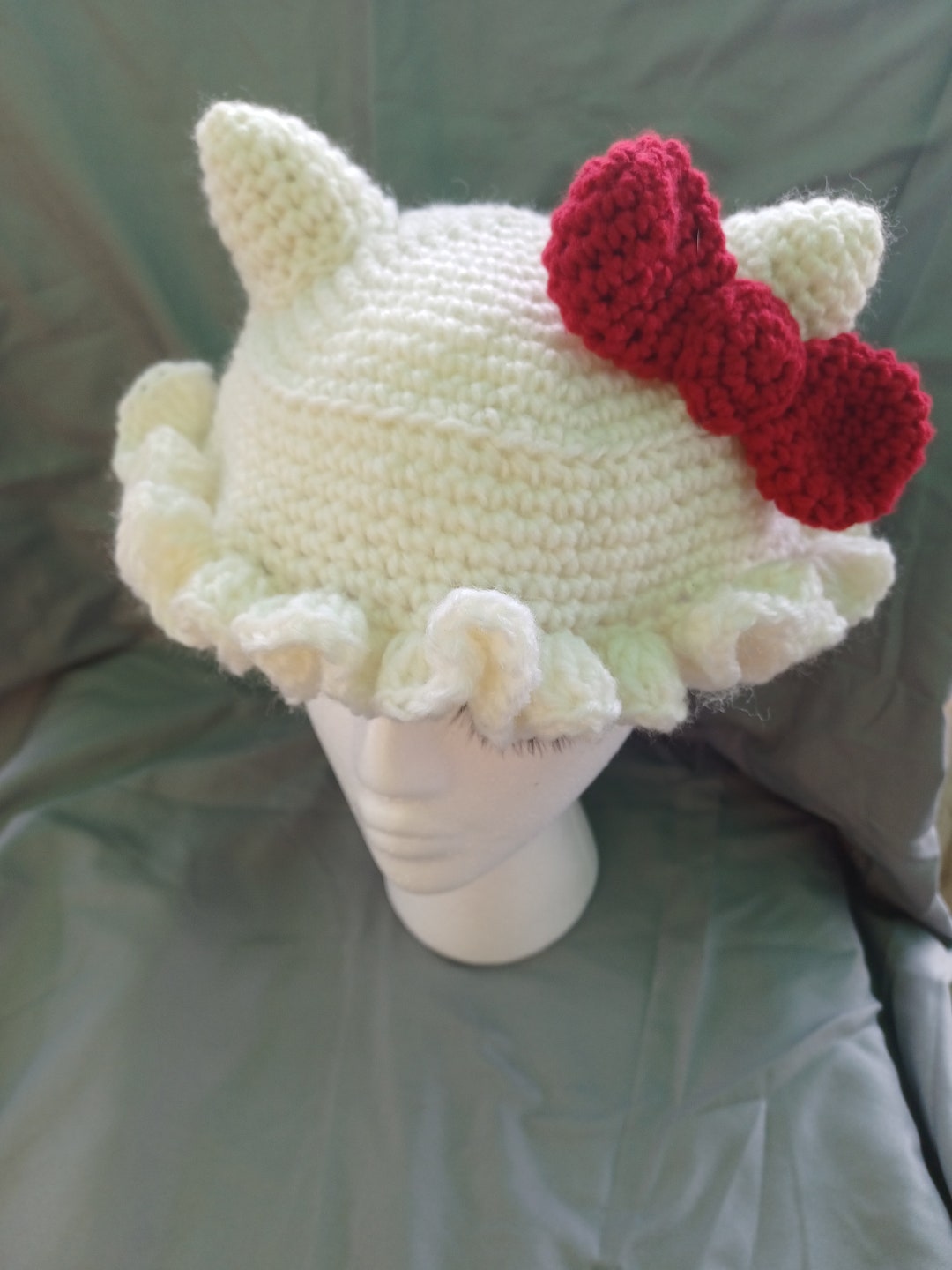 Hello Kitty Bucket Hat - Etsy