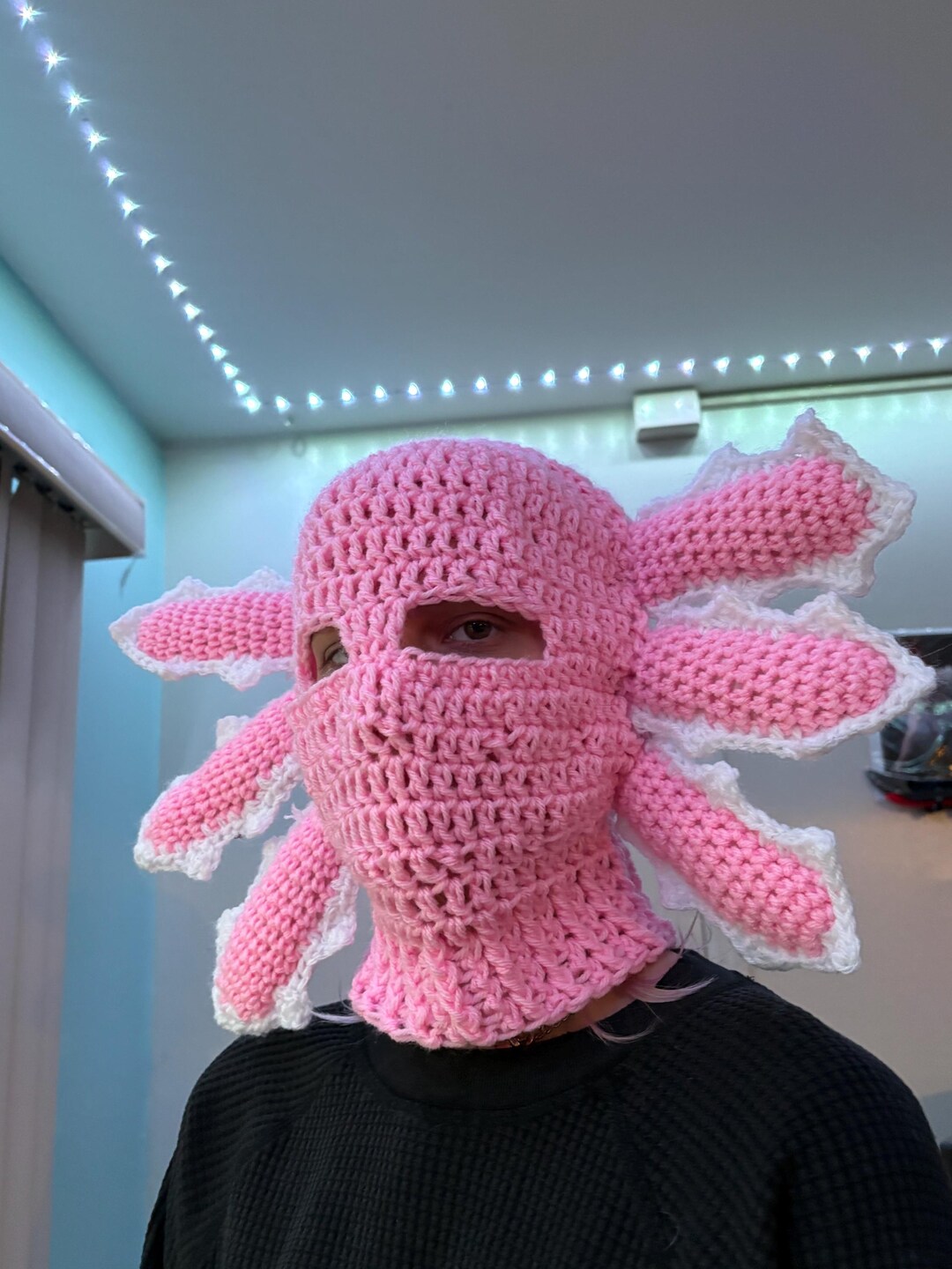 Axolotl Ski Mask (M/L) - Etsy