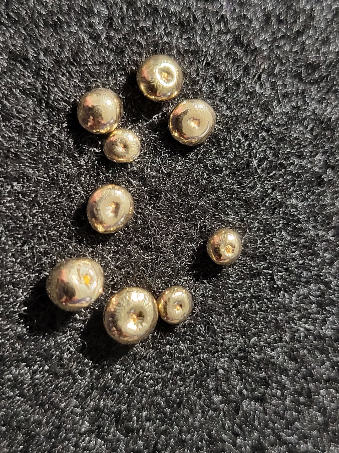 18K Yellow Gold Casting Grain shot, 1 Dwt. free Domestic Shipping - Etsy