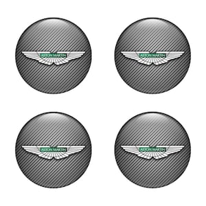 4x40-120mm Aston Martin Logo Domed Stickers for Wheels Center - Etsy
