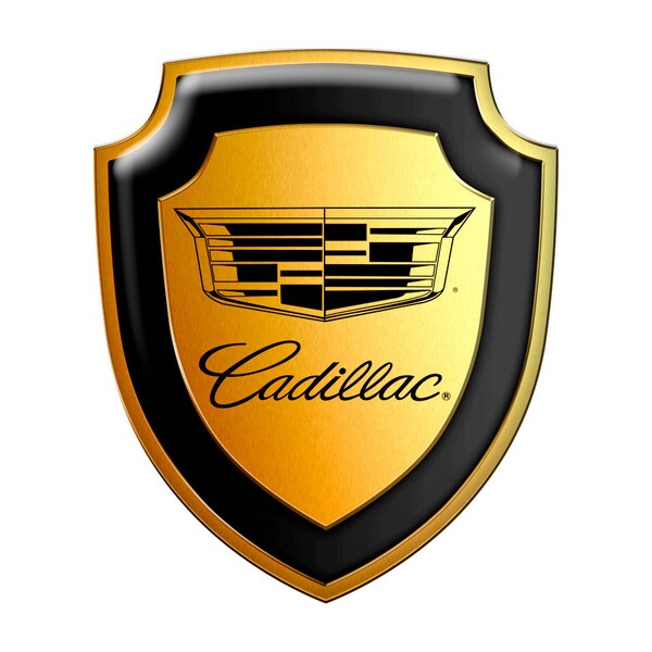 Cadillac Emblem Sticker - Etsy
