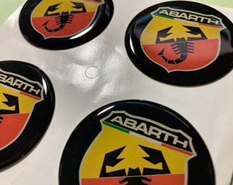 Fiat Abarth Center Caps - Etsy