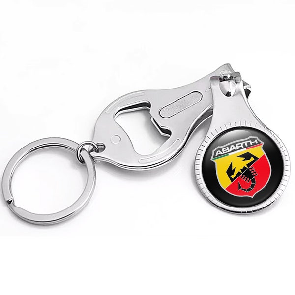 Fiat Abarth Keychain - Etsy