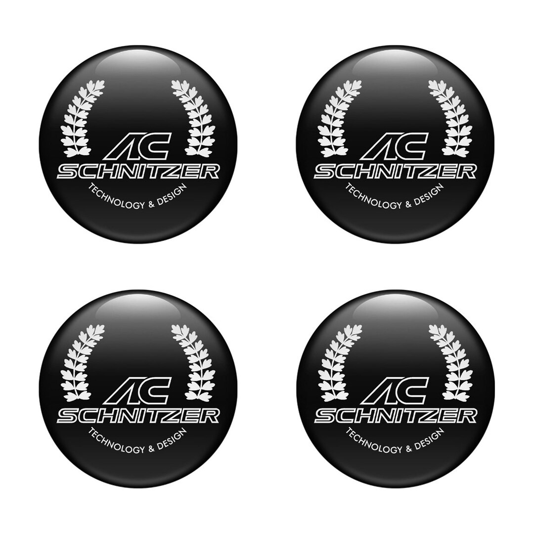 Set 4x40-120mm AC Schnitzer Logo Domed Stickers for Wheels - Etsy